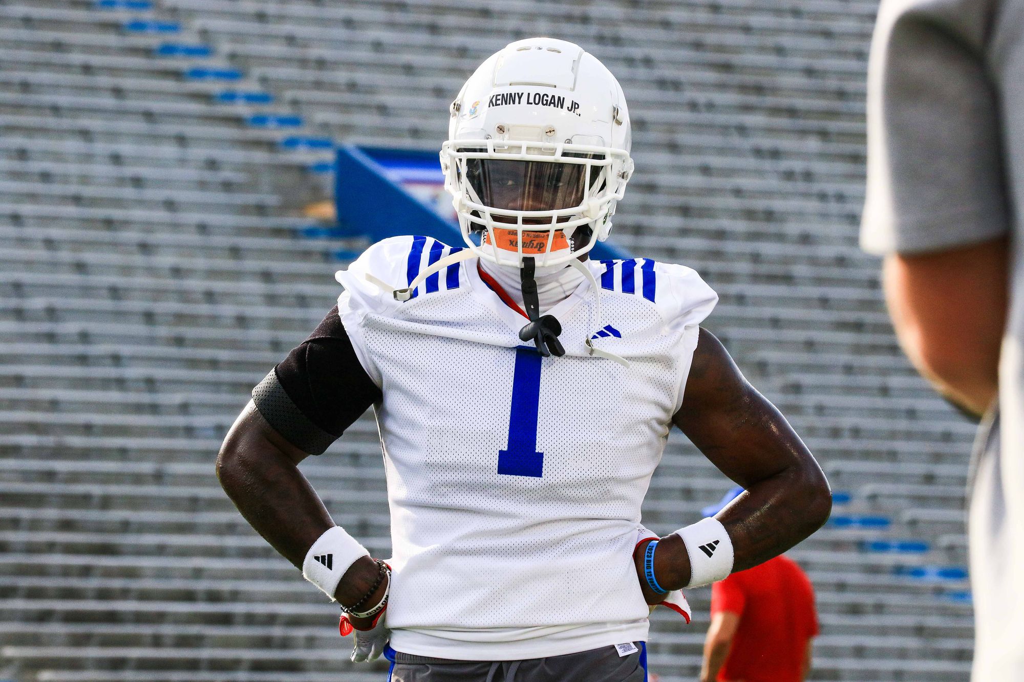 What KU safety Kenny Logan Jr. is focusing on during his final season