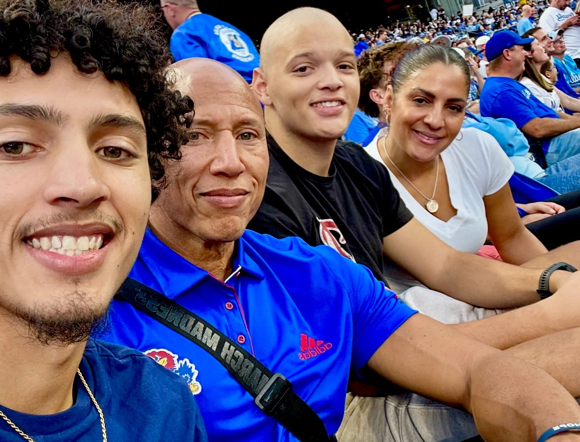 'What kept us going was his strength'