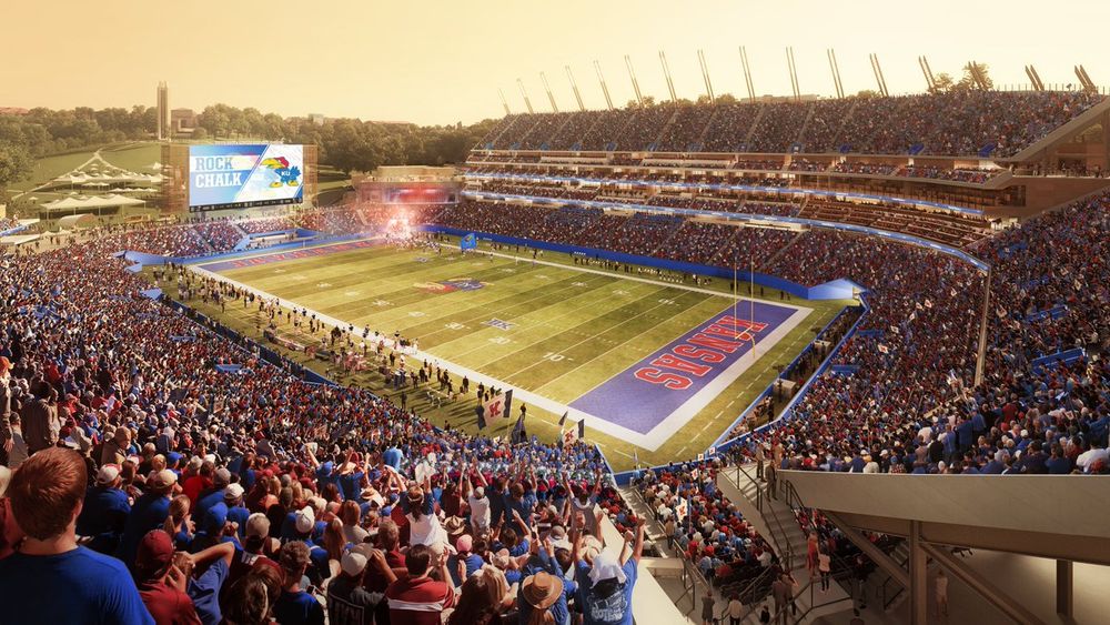 Photo Gallery: KU unveils new renderings for stadium project