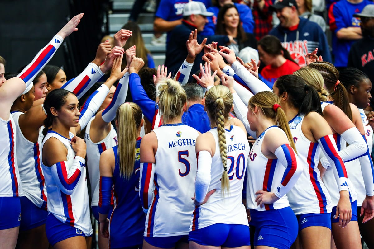 Photo Gallery: How sweep it is for KU volleyball in postseason play
