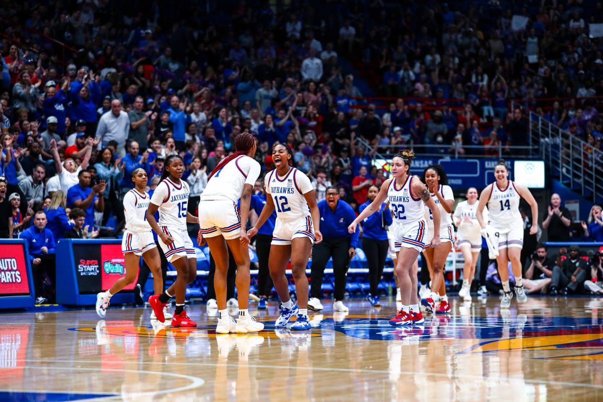 Photo Gallery: KU women pick up huge win over 10th-ranked K-State