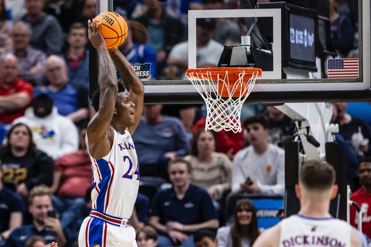 Moments That Popped: 4th-seeded Kansas survives Samford