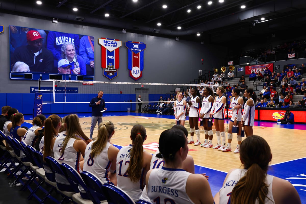 Photo Gallery: KU volleyball hosts Senior Night at Horejsi