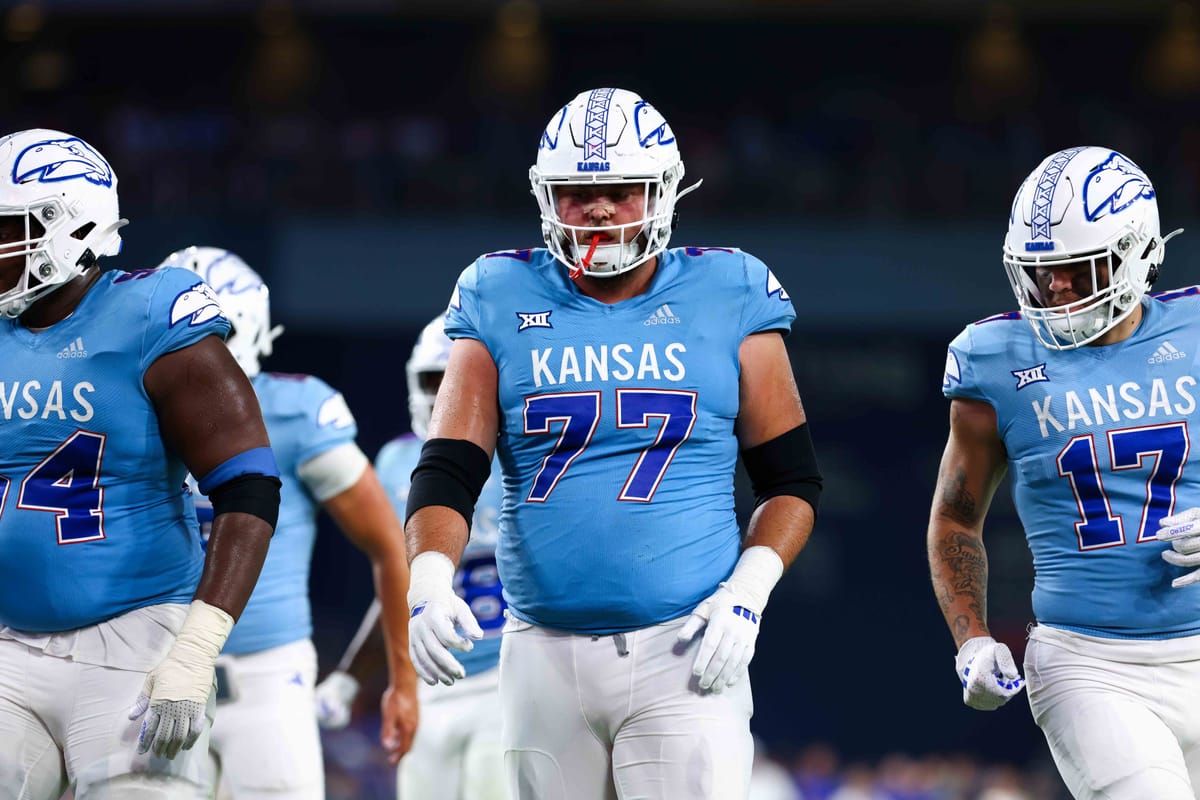 Versatility a real weapon for fast-rising former KU offensive lineman