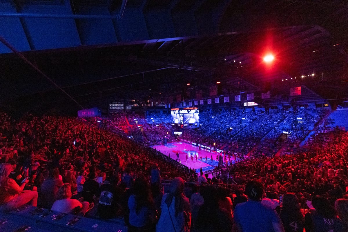 Really? We're booing former Kansas basketball players now?